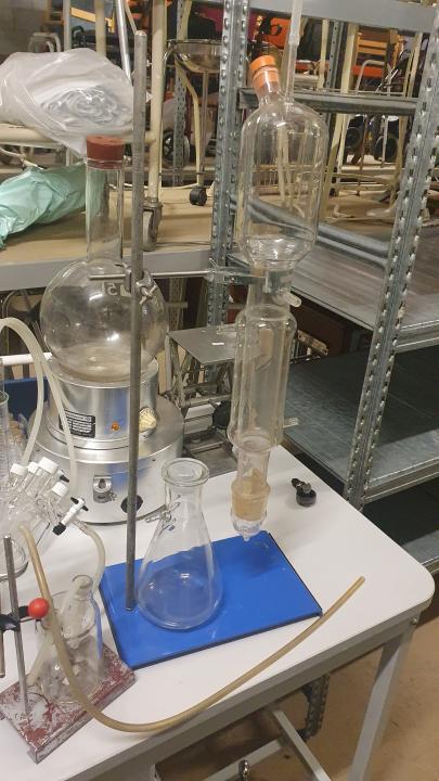 retort stand large condenser | FILM MEDICAL