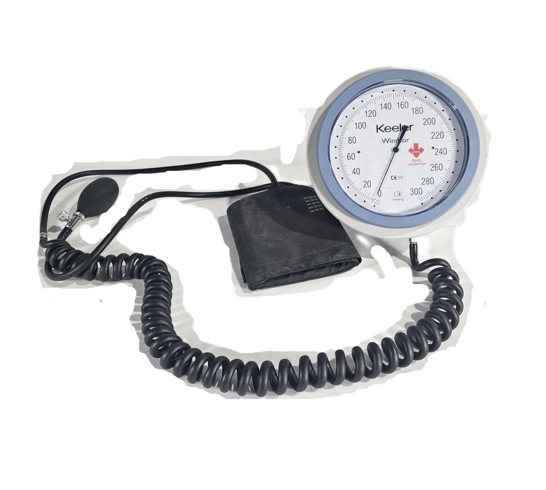 Wall Mounted Round Dial Blood Pressure With Cuff | FILM MEDICAL