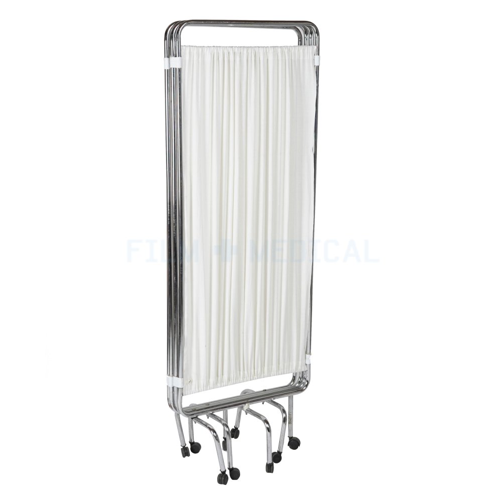 Hospital Screen in White and Chrome | FILM MEDICAL