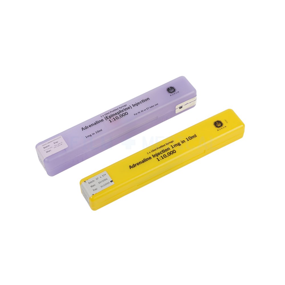 Adrenaline Syringe 10ml Priced Individually | FILM MEDICAL