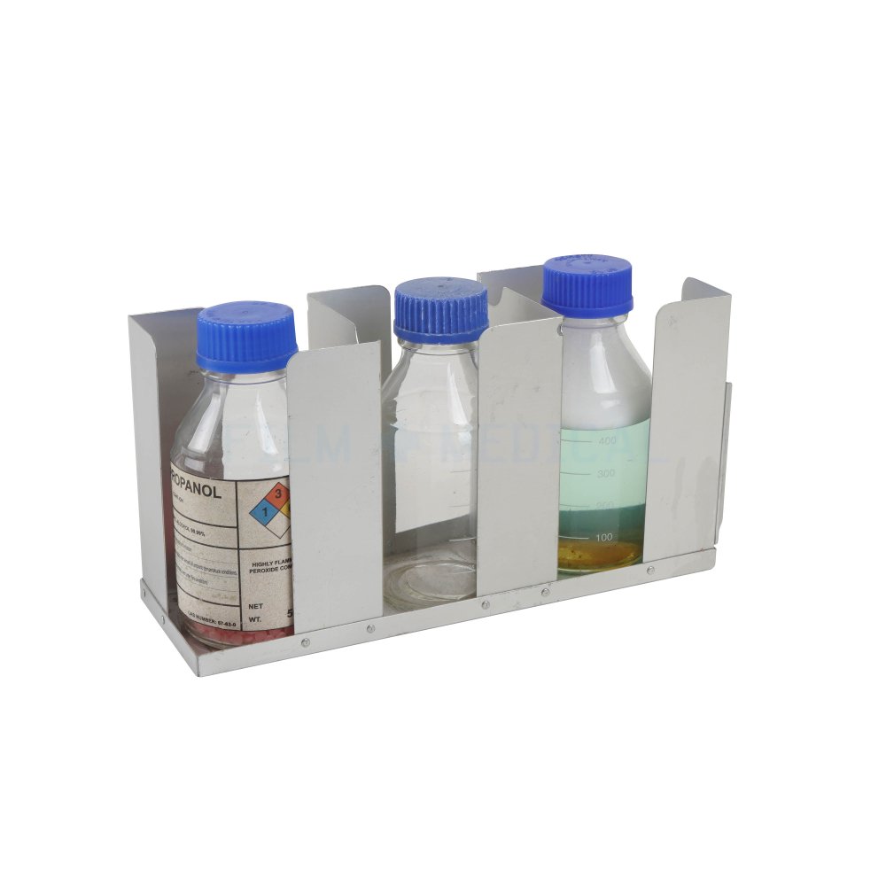 3 Chemical Lab Bottle Holder | FILM MEDICAL