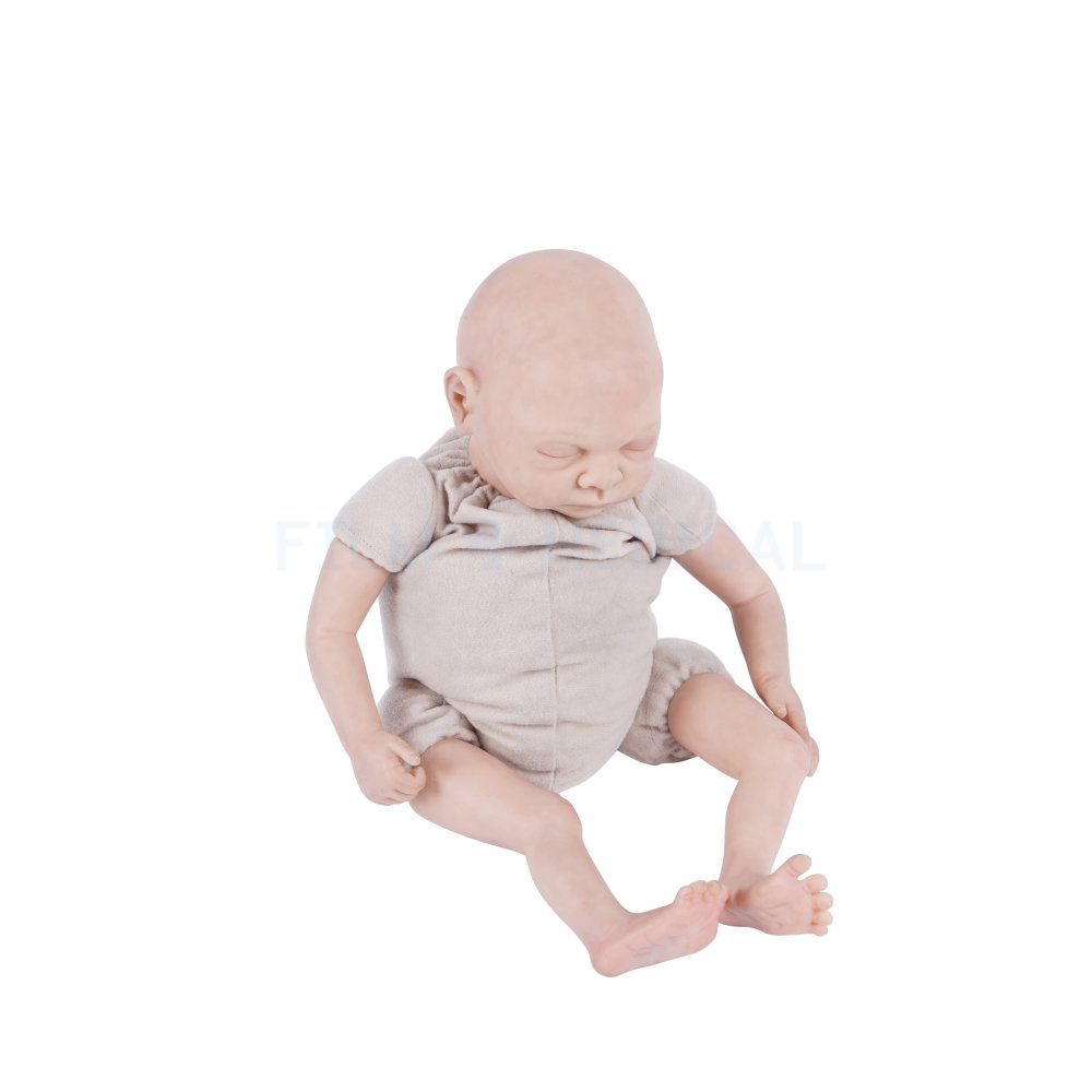 Hand Painted Baby Bald Scalp (New Born) | FILM MEDICAL