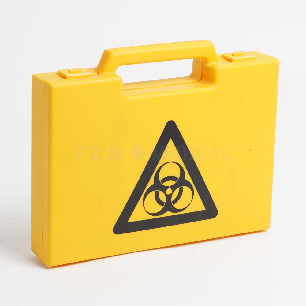 Yellow Bio Hazard Case Dressed | FILM MEDICAL