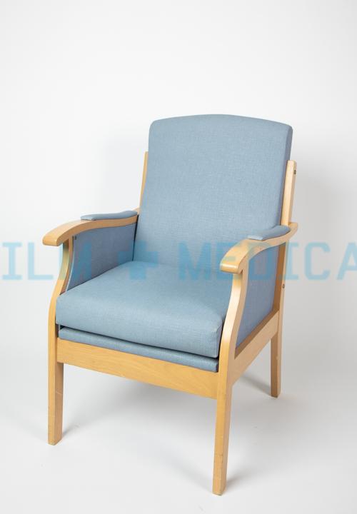 Visitor Chair High Back in Blue | FILM MEDICAL