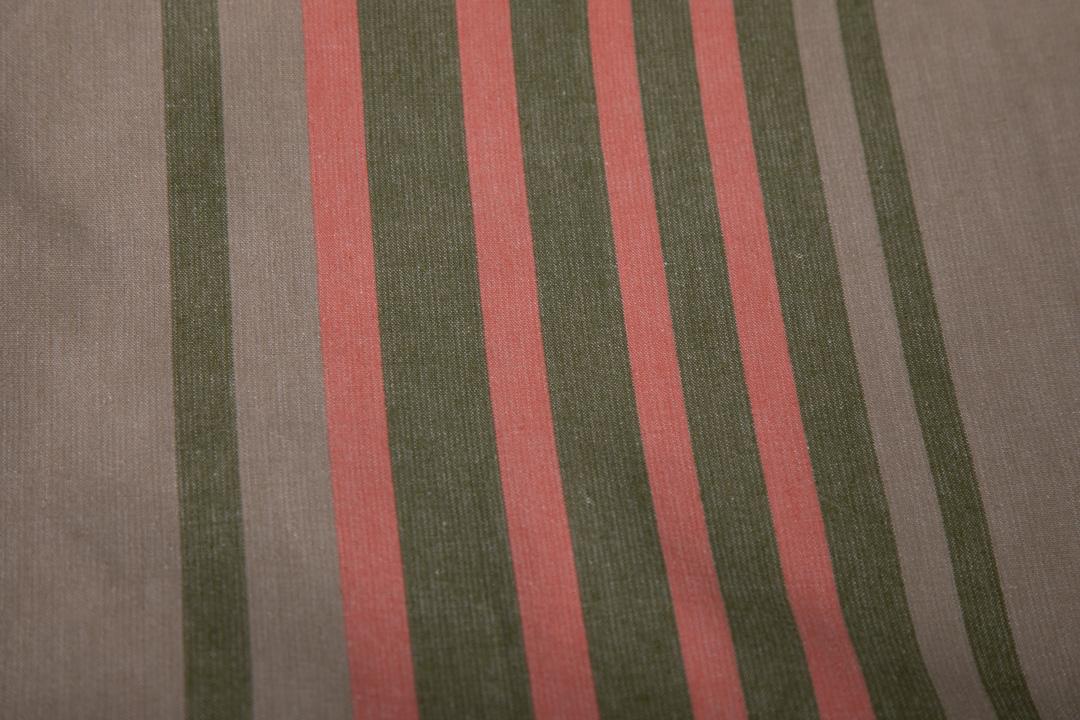 Hospital Curtain Striped Green and Pink | FILM MEDICAL