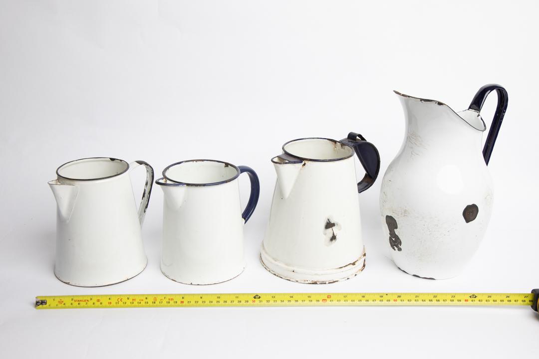 Jugs in Enamel (priced individually) | FILM MEDICAL