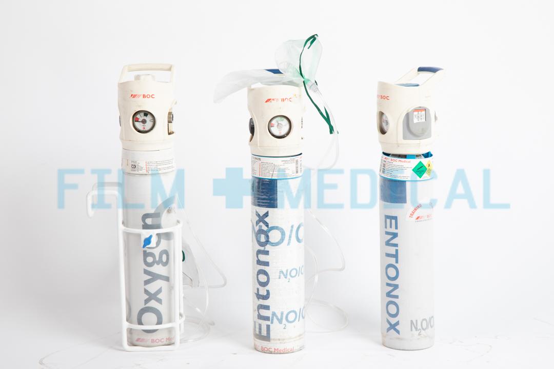 Oxygen and Entonox Bottles (priced individually) | FILM MEDICAL