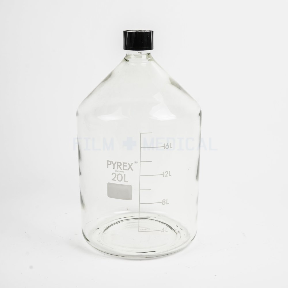 Large 20 Litre Pyrex Bottle | FILM MEDICAL