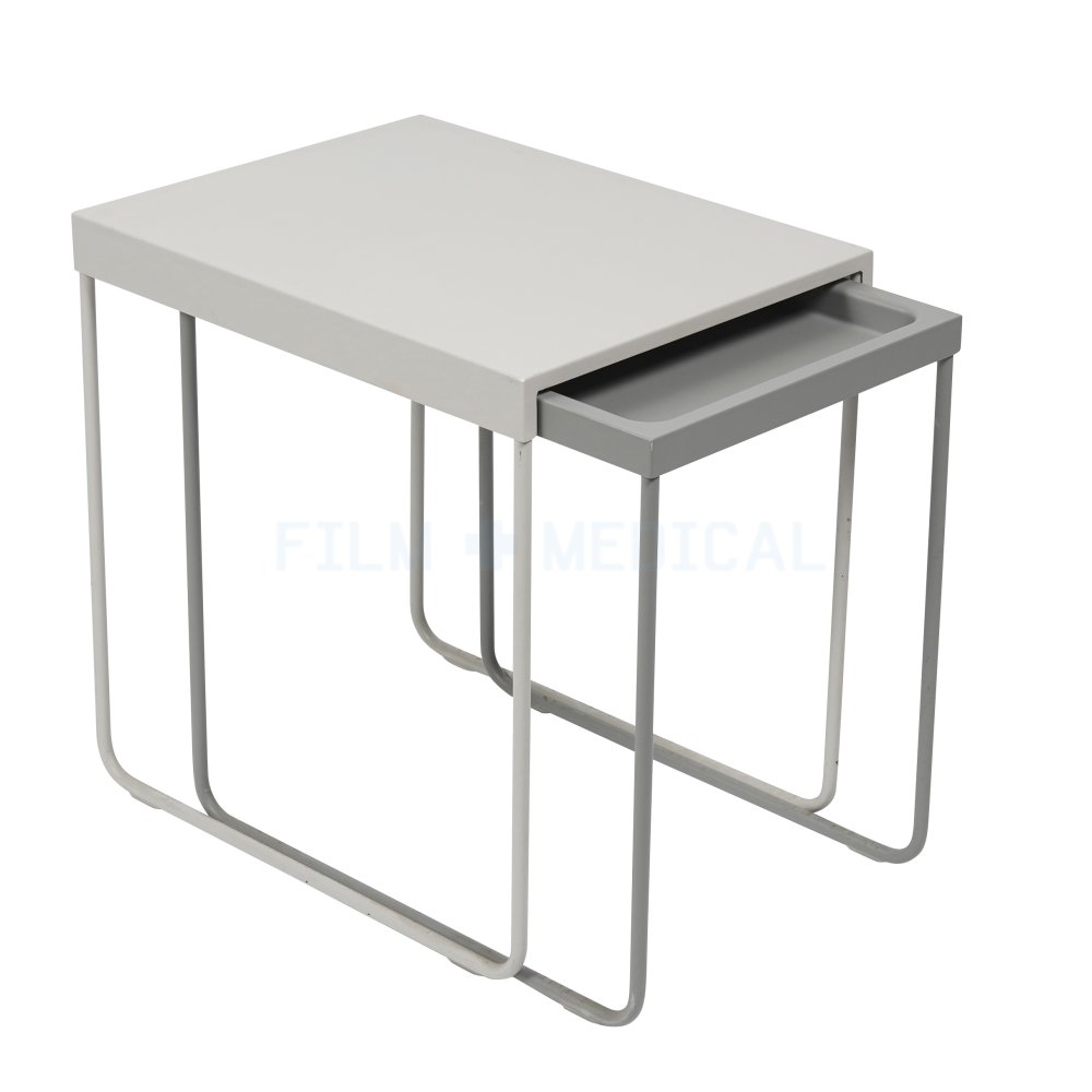 Grey Stacking tables | FILM MEDICAL