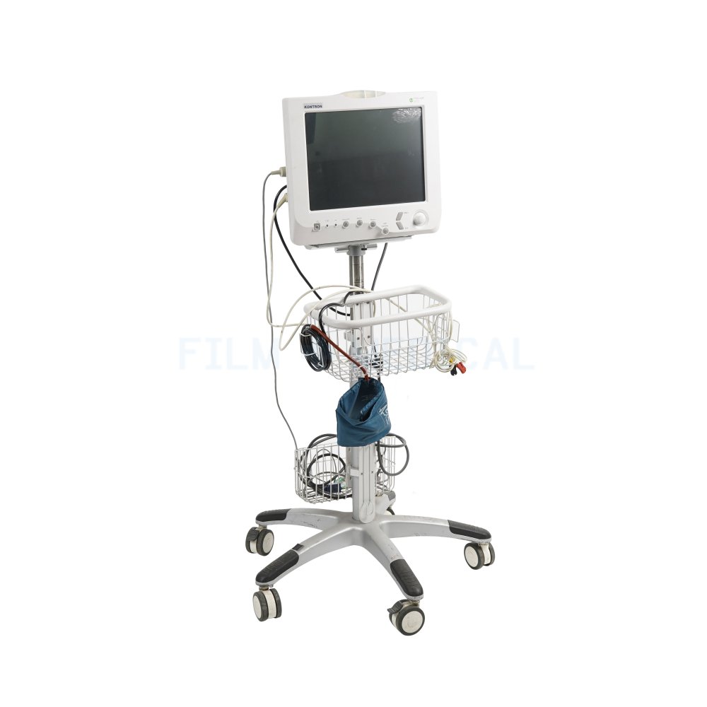 Heart Monitor With Stand finger probe, blood pressure cuff, Simulator ...