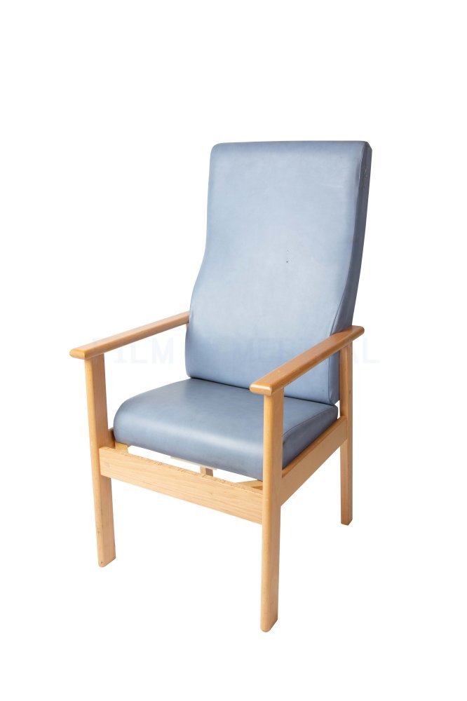 High Back Chair Blue | FILM MEDICAL