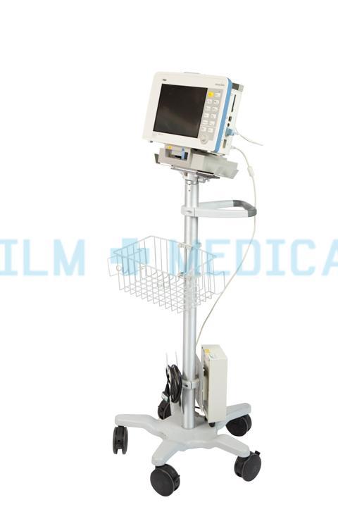 Heart Monitor on Stand with bp cuff, x2 ECG Leads + electrodes | FILM ...