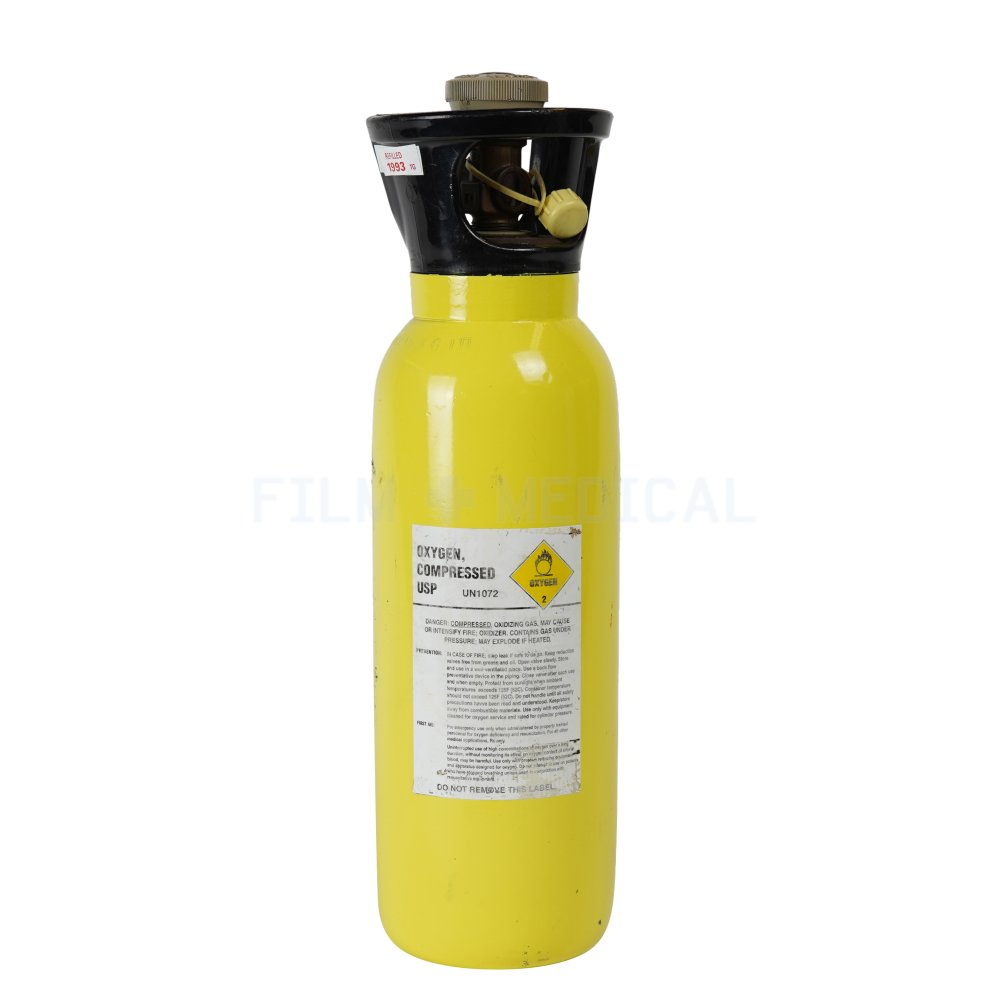 Oxygen Tank Yellow | FILM MEDICAL