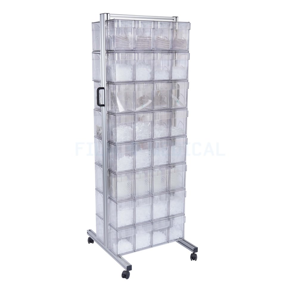 Perspex Drawer Stack | FILM MEDICAL