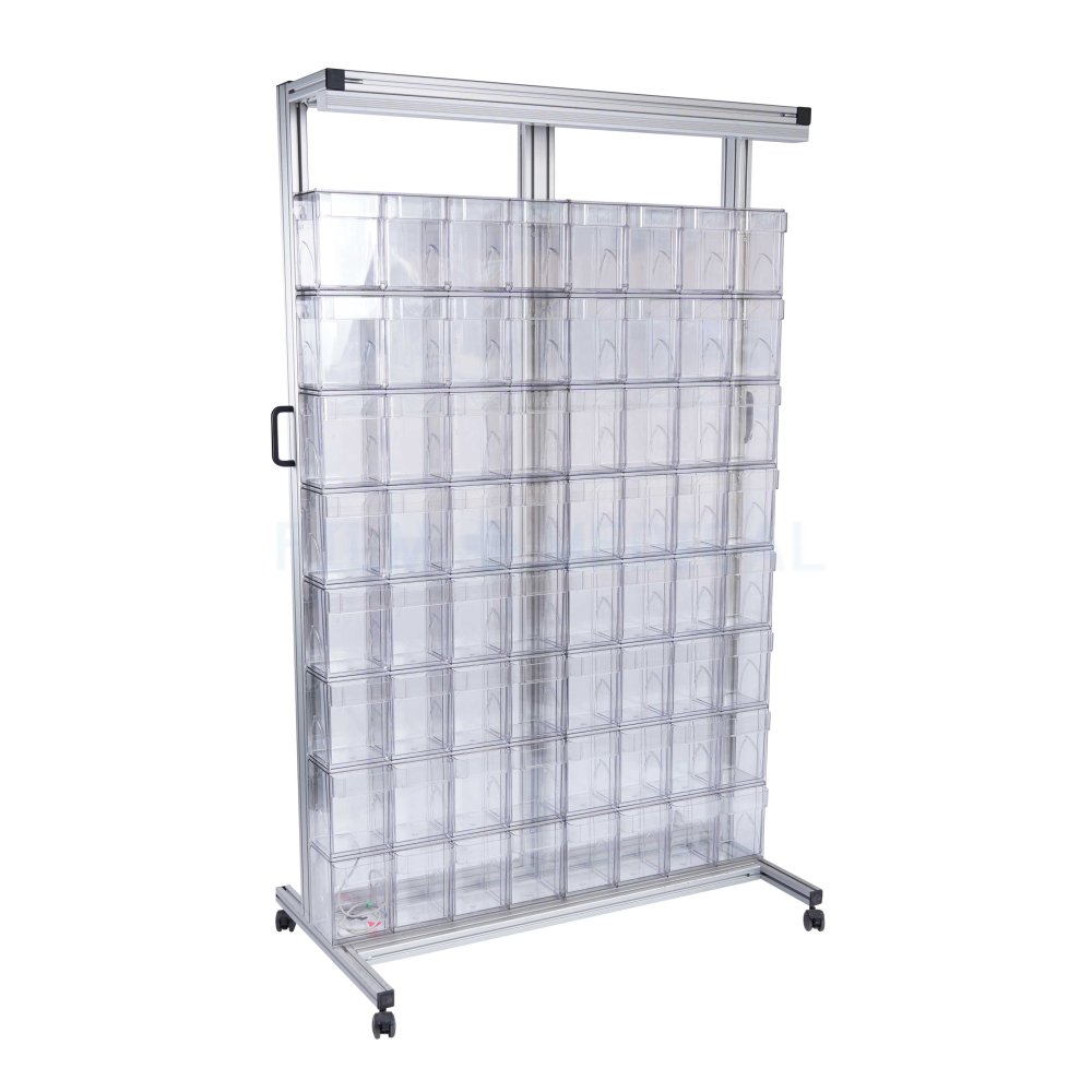 Perspex Drawer Stack Wide | FILM MEDICAL