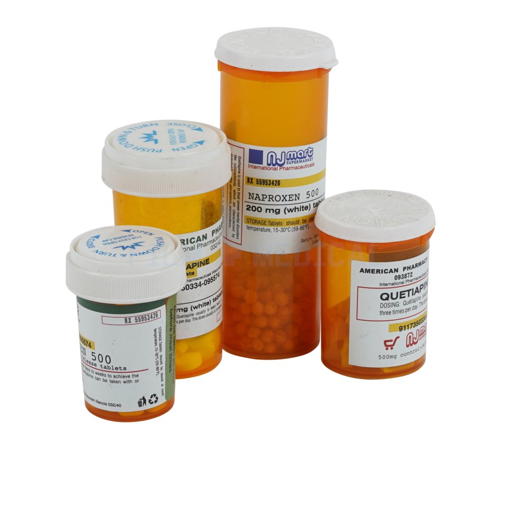 Pill Bottles Orange American | FILM MEDICAL