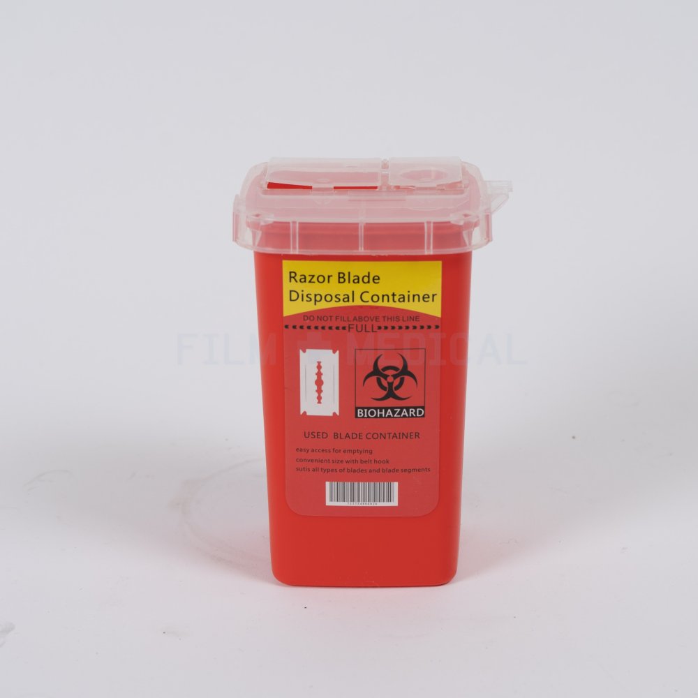 Red Sharps Bin | FILM MEDICAL
