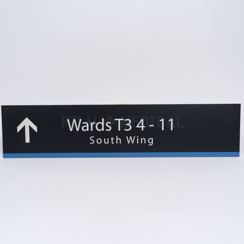 Hospital Signs Ward T3 4-11 South Wing | FILM MEDICAL