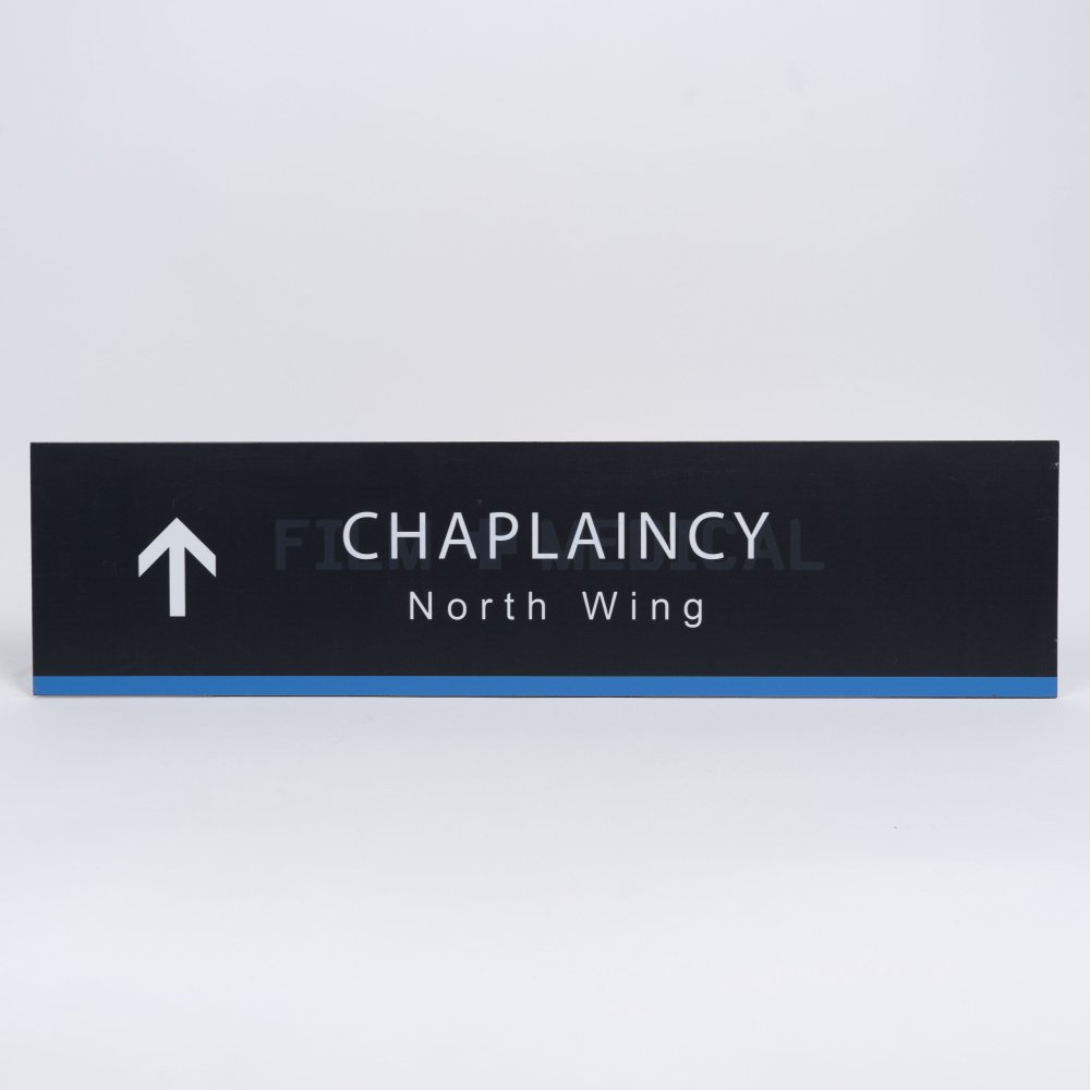 Hospital Signs Chaplaincy North Wing | FILM MEDICAL