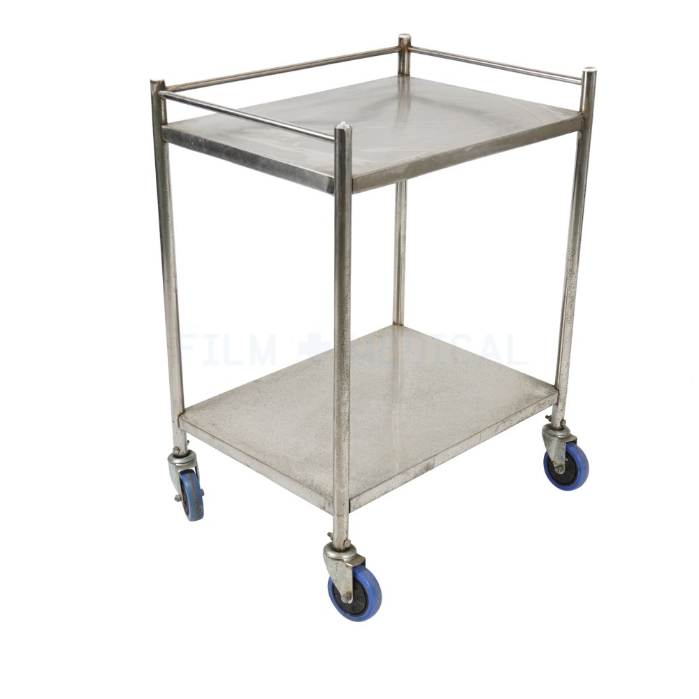 Rectangular Metal Trolley | FILM MEDICAL