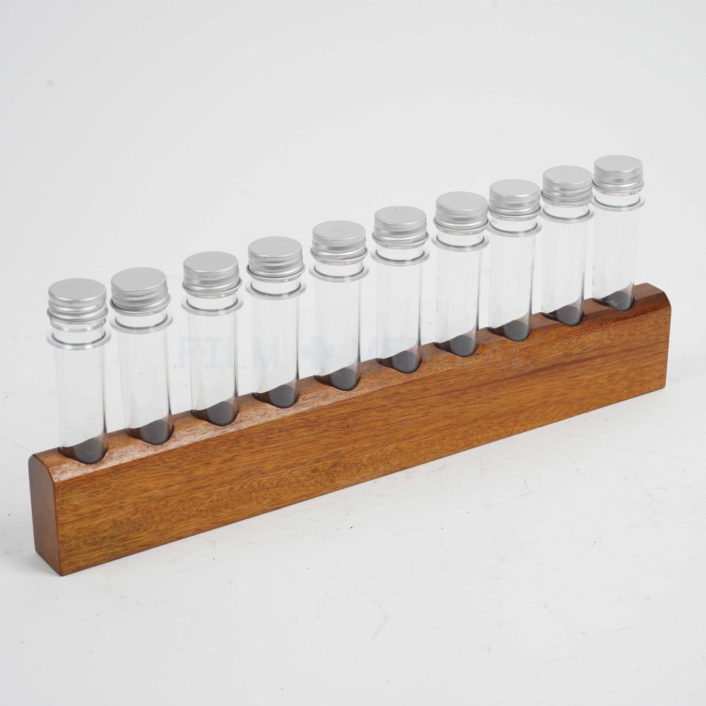 Test tube Rack Dressed Bottles | FILM MEDICAL
