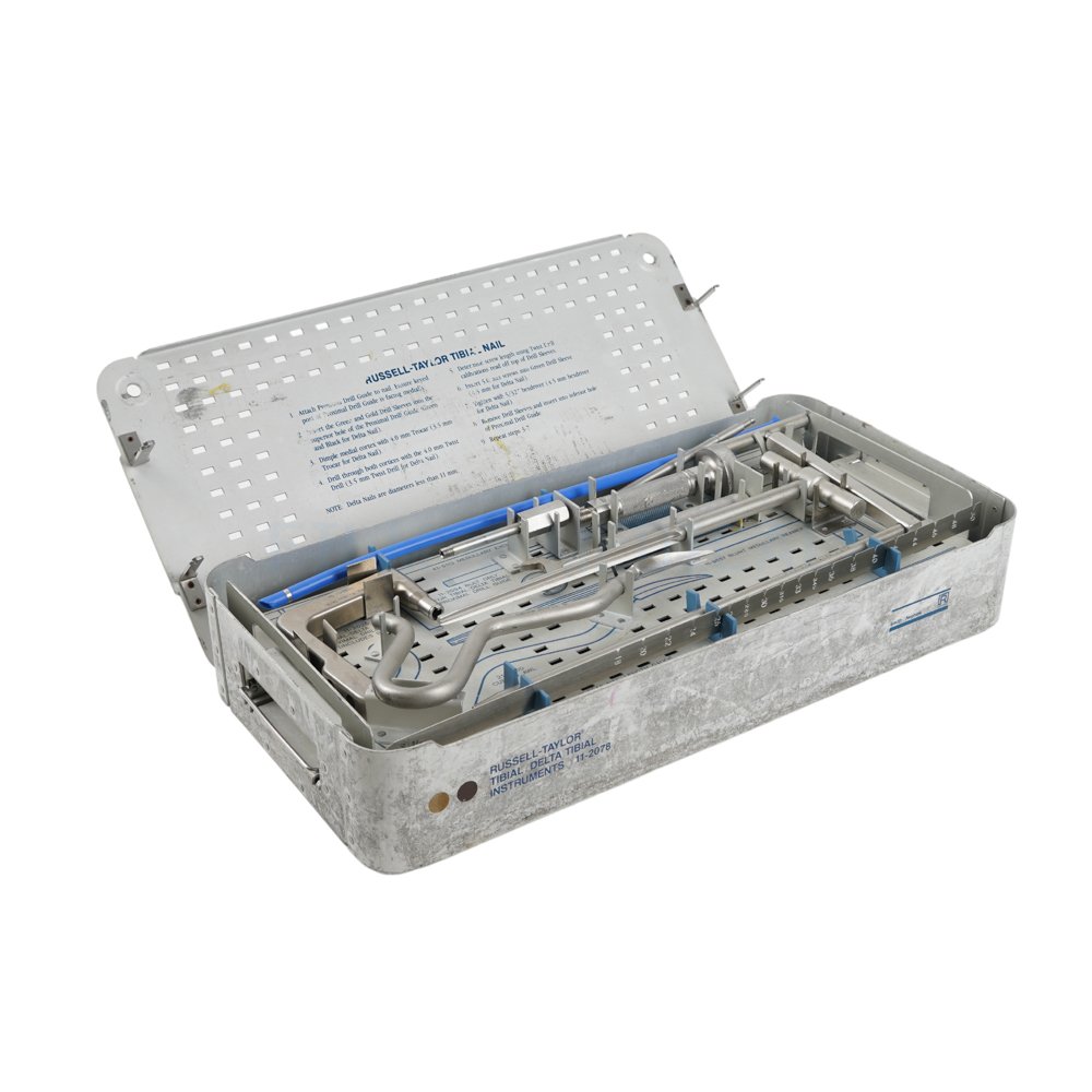 Tibial Nail Instruments Case dressed | FILM MEDICAL