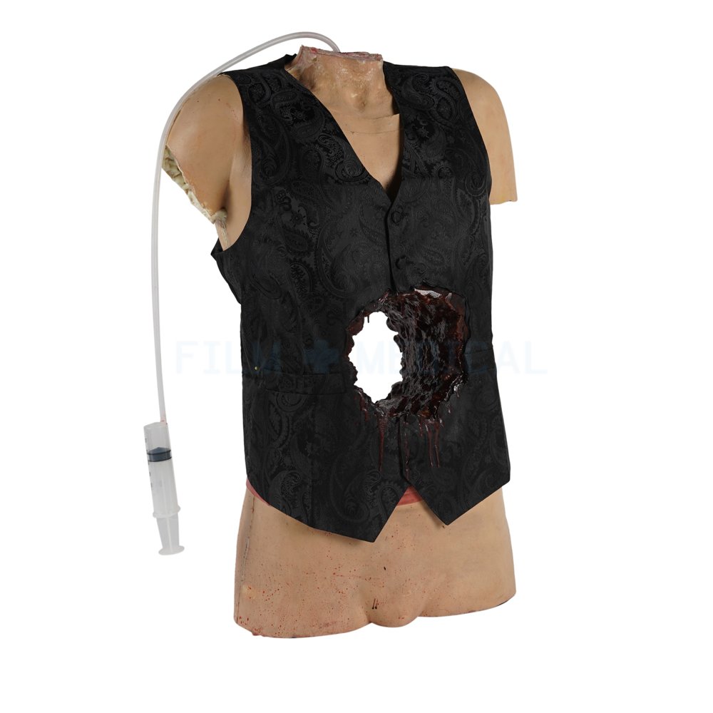 Blood Splatter Torso With Wound | FILM MEDICAL