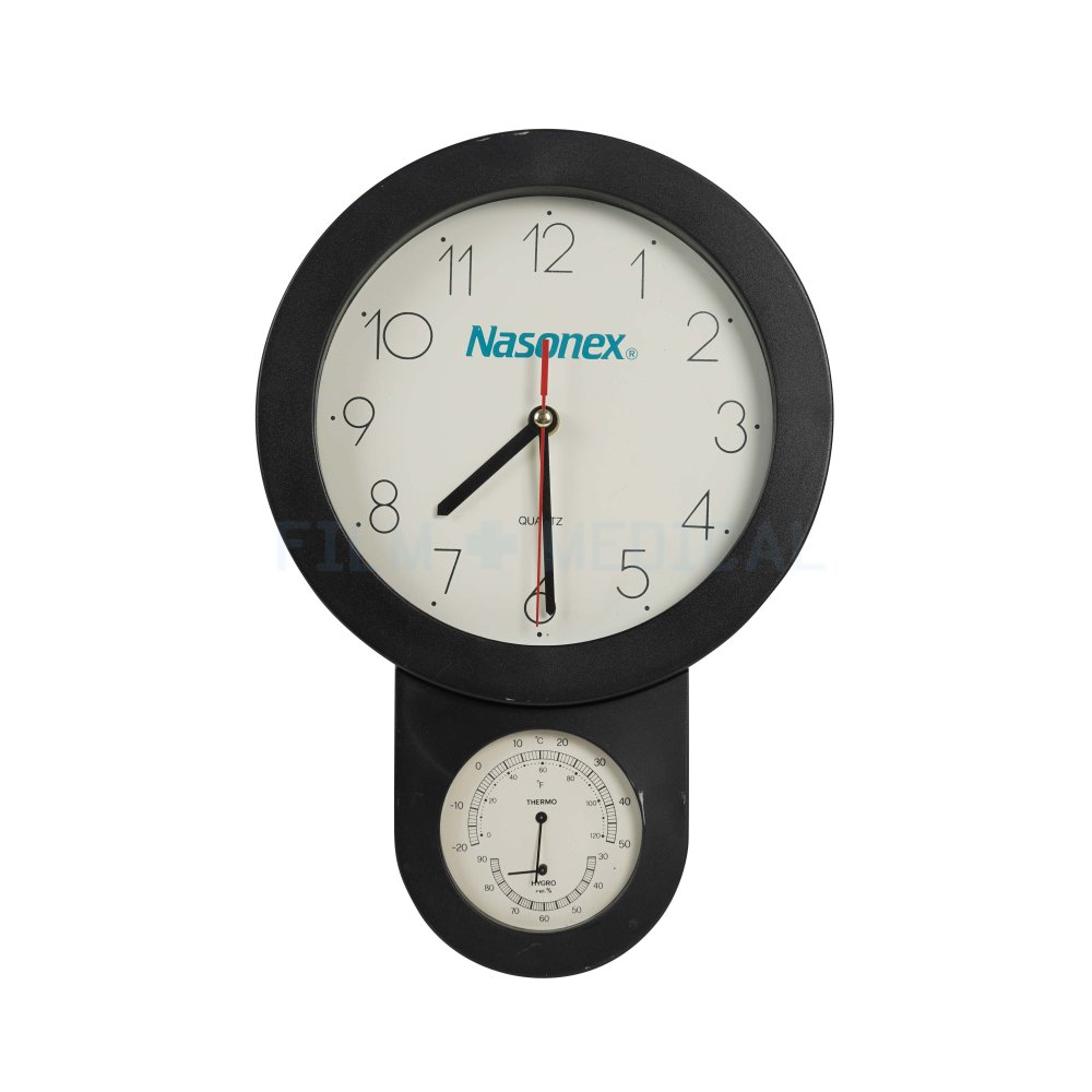 Black Round Dial Clock | FILM MEDICAL