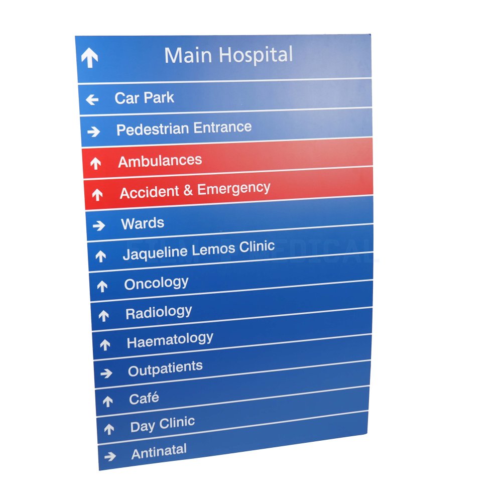 XL Signage Main Hospital | FILM MEDICAL