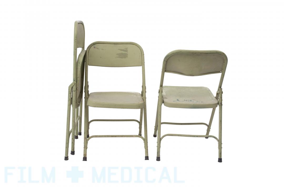 Metal army chairs | FILM MEDICAL