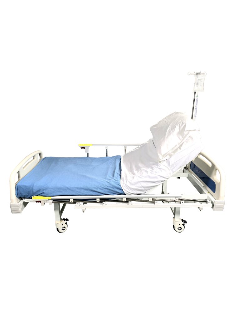 Quirumed Articulated Manual Hospital Bed With Detachable Drip Pole ...