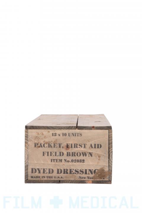 Field Dressing Crate Wood | FILM MEDICAL