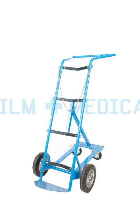 extra large oxygen tank + trolley | FILM MEDICAL