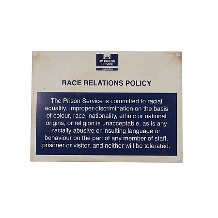Prison Sign Please Be Respectful | FILM MEDICAL