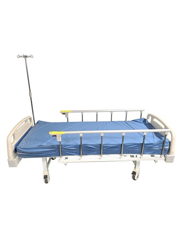 Quirumed Articulated Manual Hospital Bed With Detachable Drip Pole ...