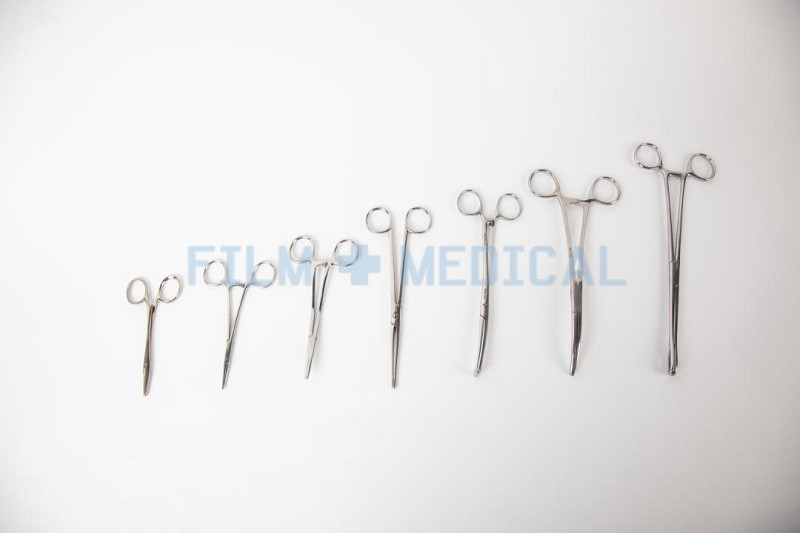 A Selection of Different Size Forceps Set | FILM MEDICAL