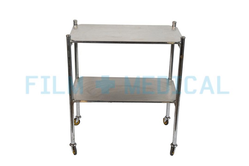 Trolley Rectangular Stainless Steel | FILM MEDICAL