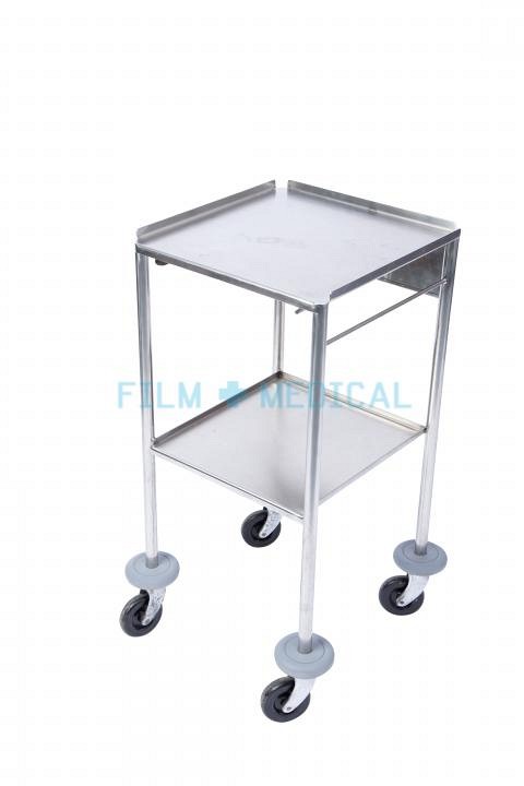 Medical Trolley Square Stainless Steel | FILM MEDICAL