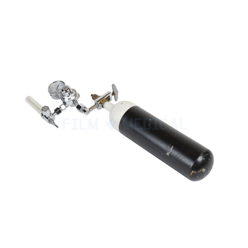 Oxygen Tank With Gauge | FILM MEDICAL