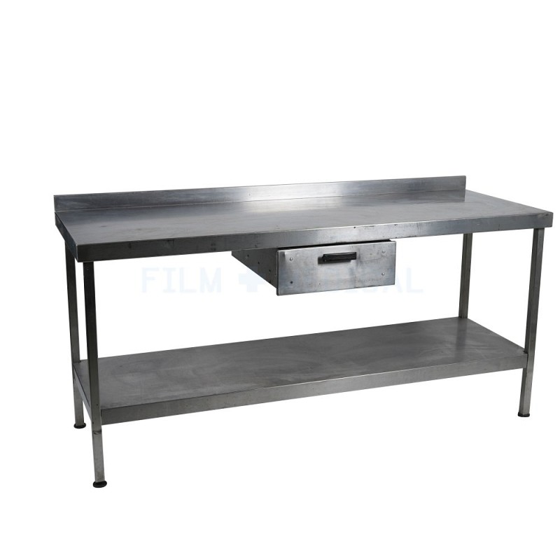Steel Table With Draw | FILM MEDICAL