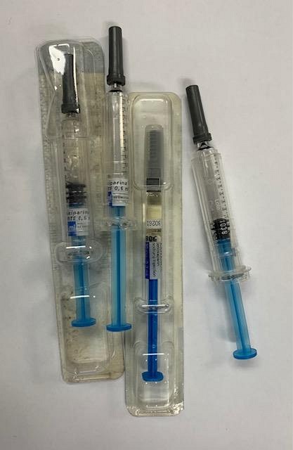 Syringe Blue | FILM MEDICAL
